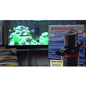 MarineLand Magnum Polishing Internal Canister Filter, For aquariums Up To 97 Gallons, 10.5 IN (ML90770)
