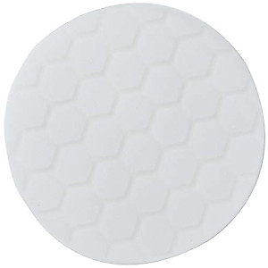 Chemical Guys BUFX_104_HEX5 Hex-Logic Light-Medium Polishing Pad, White, 5.5" Pad Made for 5" Backing Plates, 1 Pad Included