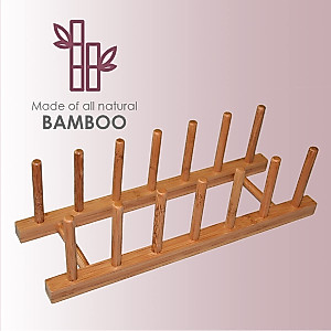 Home Basics Bamboo Dish Rack