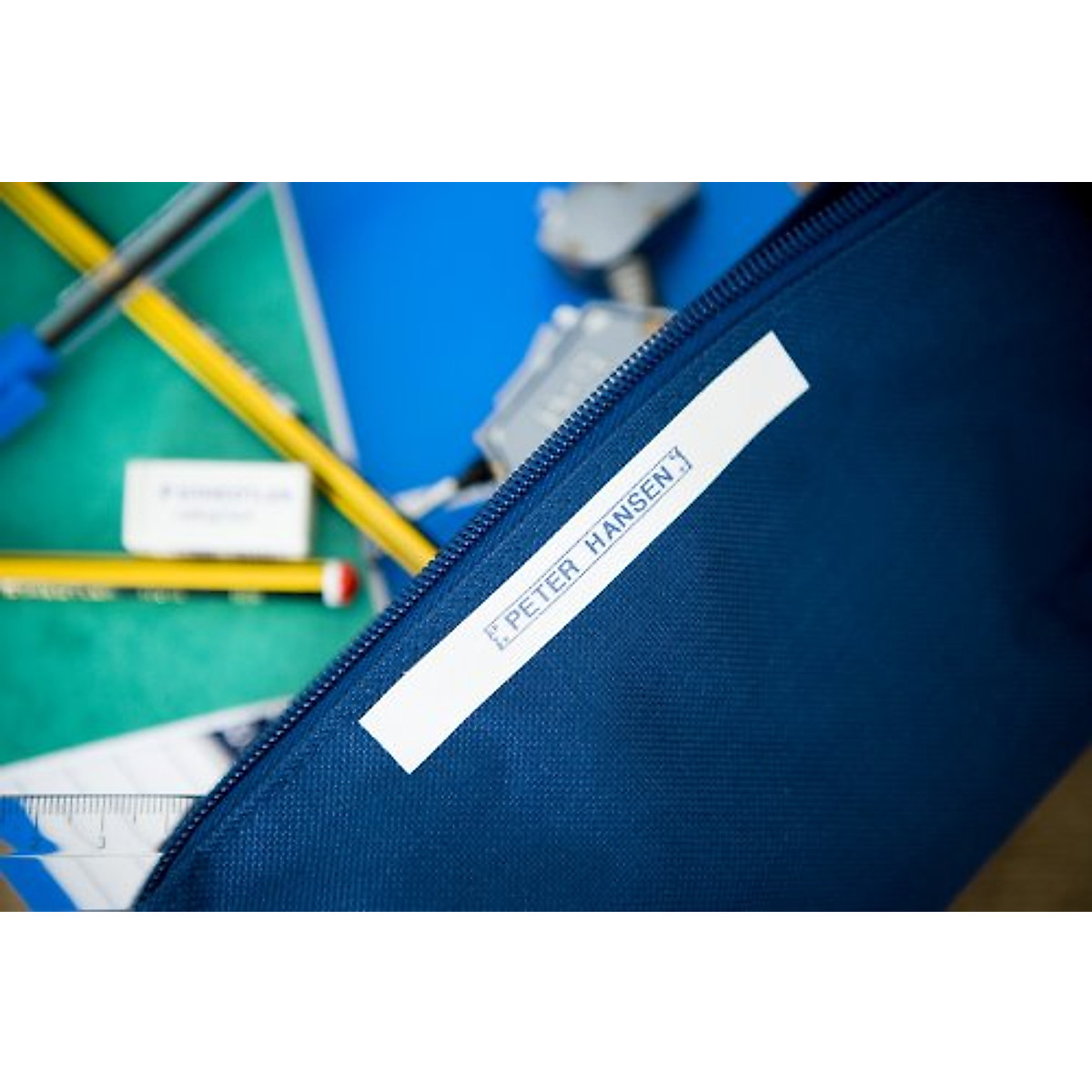 Brother P-touch, PT1230PC, PC-Connectable Label Maker, No Software Needed, Four Different Label Widths, Compact Design, White