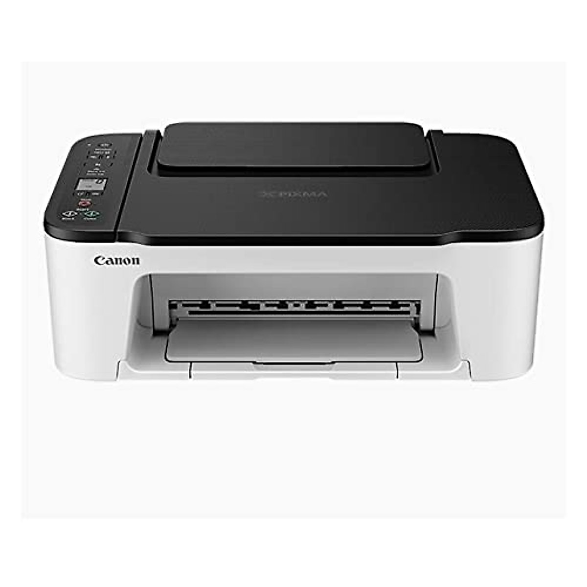 Canon PIXMA TS Series Wireless All-in-One Color Inkjet Printer - Print Copy Scan - Mobile Printing, 50 Sheets Paper Tray, 4800 x 1200 dpi, 1.5'' LCD Display, with MTC Printer Cable White