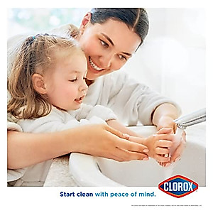 Clorox Antibacterial Liquid Hand Soap Pump - 16 oz Citrus Burst Antibacterial Hand Soap - Liquid Hand Soap Eliminates Germs and Bacteria, Soft on Hands Tough on Dirt