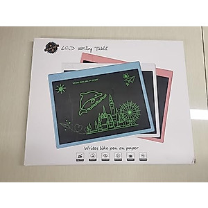 16 Inch Rechargeable LCD Writing Tablet, Erasable & Colorful Doodle Board with Eye-Protecting Large Screen, Educational Learning Toys for 3 4 5 6 7 Year Old Kids, Drawing Tablet Gift for Boys Girls