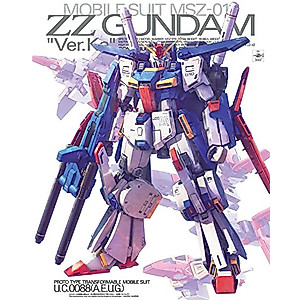 Bandai 224519 MG MSZ-010 ZZ Gundam Ver.Ka 1/100 Model Kit