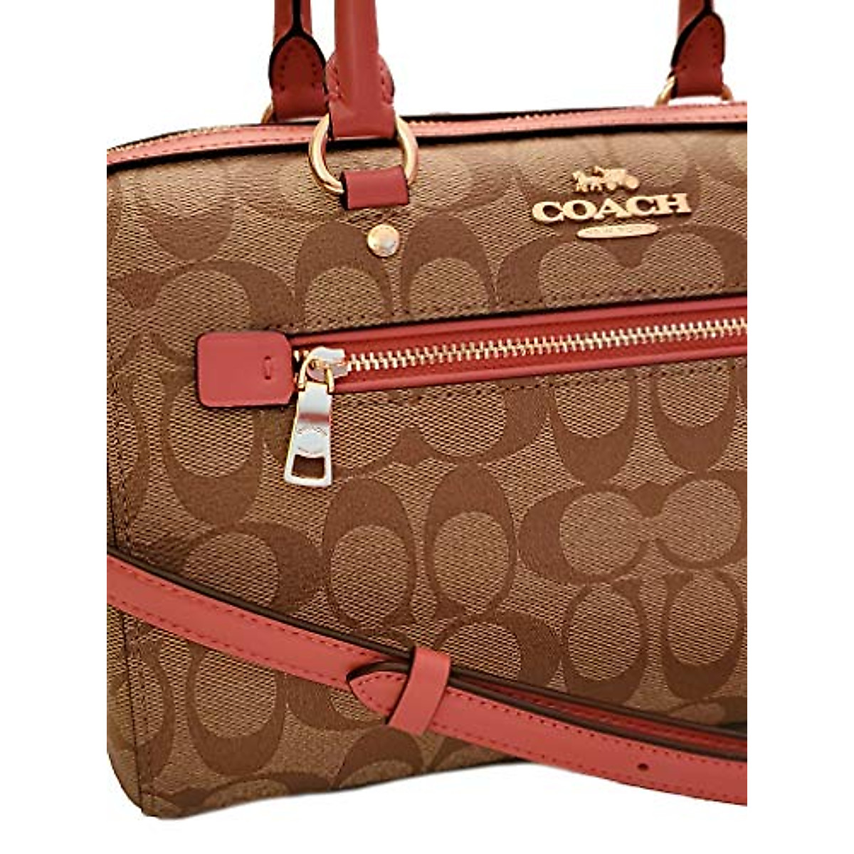 Coach Rowan Satchel in Signature Canvas