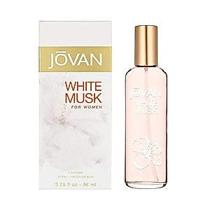 White Musk By Jovan For Women, Cologne Spray, 3.25-Ounce Bottle