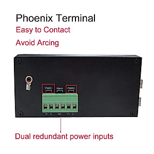 OLYCOM Managed Switch Poe Giabit Ethernet 8 Port RJ45 with POE+ 4 Port SFP Din Rail IP40 Vlan QoS STP/RSTP for Outdoor Use
