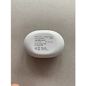 TRANYA T10 Pro Wireless Earbuds Bluetooth 5.3, 12mm Driver with Premium Deep Bass, Wireless Charging, IPX7 Waterproof, Low-Latency Game Mode in Ear Headphones - White