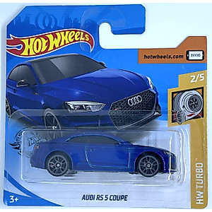 Hot Wheels 2020 Hw Turbo Audi RS 5 Coupe, Blue 118/250