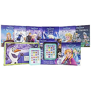 Disney Frozen Elsa, Anna, Olaf, and More! - Me Reader Electronic Reader and 8-Sound Book Library – Great Alternative to Toys for Christmas - PI Kids