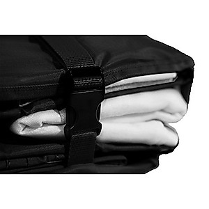 Pack and Fly Portable Luggage System - Packing Shelves & Packing Cube Organizer - Large Black