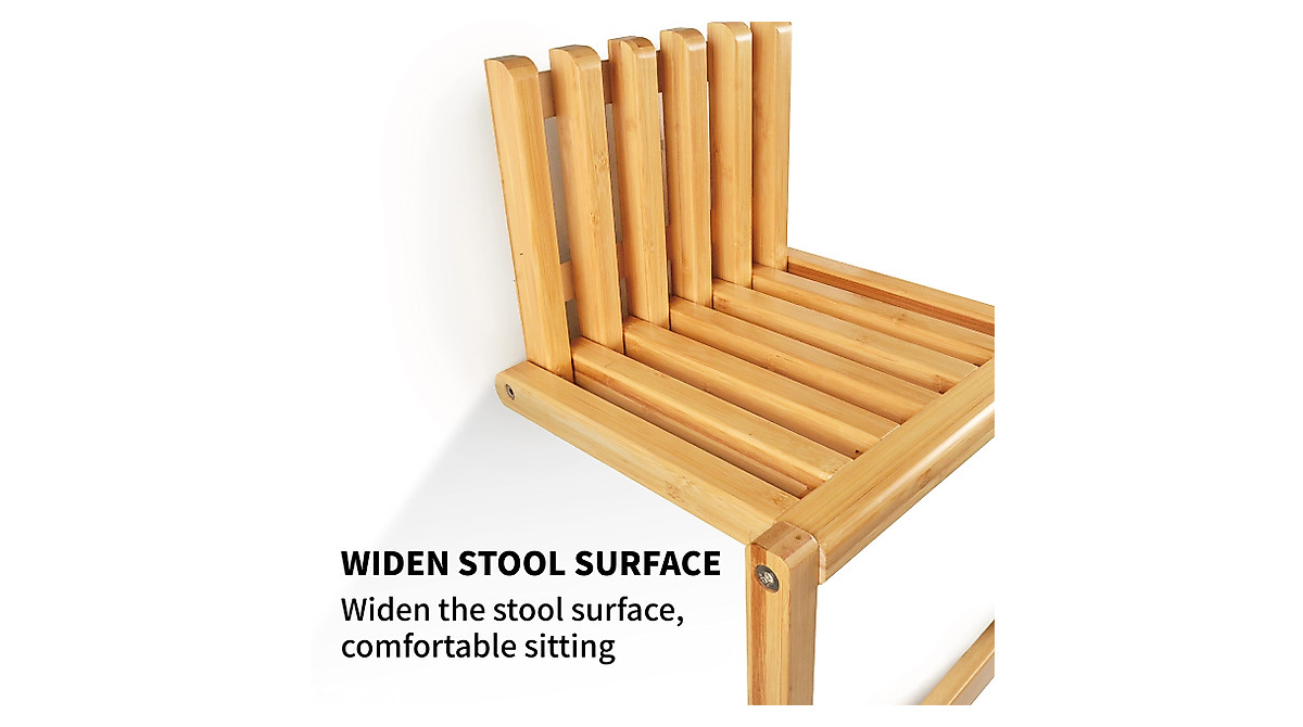 DOORTIAN Wall Mounted Folding Chair - Space-Saving Design