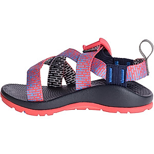 Chaco-womens Z1 Ecotread Sport Sandal, Penny Coral, 2 Big Kid US