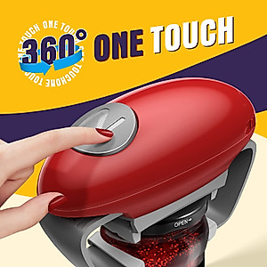 Electric Jar Opener for Weak Hands, Automatic Jar Opener Tool Fits Almost All Lid Sizes, Auto-off Bottle Opener for Seniors with Arthritis