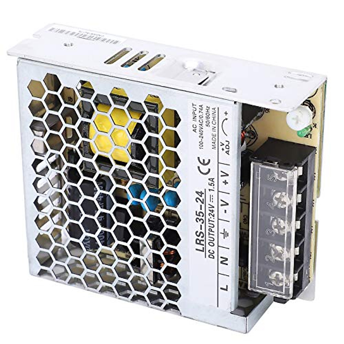 Aluminum and PCB Materials 35W Switching Power Supplies with LED Indicator for Berm Driver Accessories (LRS-35-24)