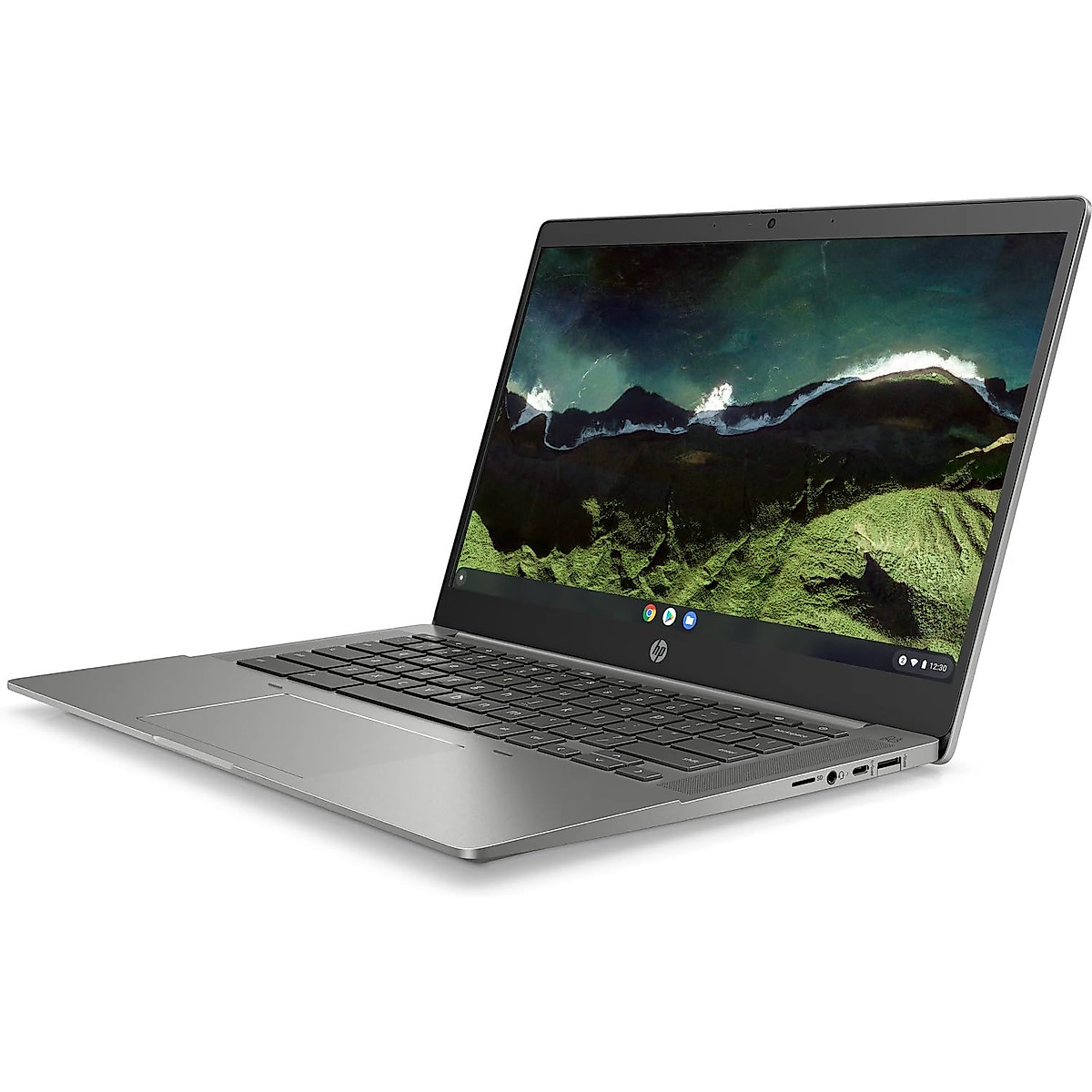 HP Chromebook Laptop 14B-NB0015CL - 14-inch Touchscreen FHD IPS Notebook Intel Core 15-1135G7 11th Gen, 8GB RAM 256GB SSD Backlit Keyboard WiFi Bluetooth HDMI USB, Chrome OS, Mineral Silver (Renewed)