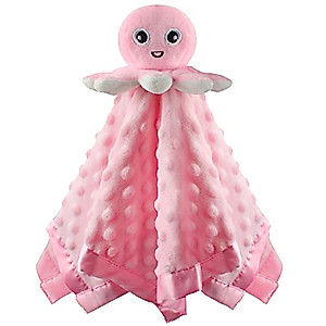 JARIFERR Baby Security Blanket Loveys for Baby Snuggle Toy Plush Octopus Stuffed Animal Baby Gifts for Girls and Boys Newborn