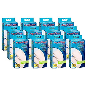 Hagen 24 -Pack AquaClear Quick Aquarium Water Filter Refill Cartridge for Power Head Attachment