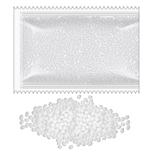 Temporary Fake Tooth Cap Crown,140 Pieces Front Teeth with Thermal Beads Cap Filler for Teaching or DIY