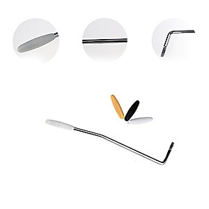 Micro Trader 0.2 Inch Thread Tremolo Arm Whammy Bar for MIM Strat Stratocaster Electric Guitar Chrome