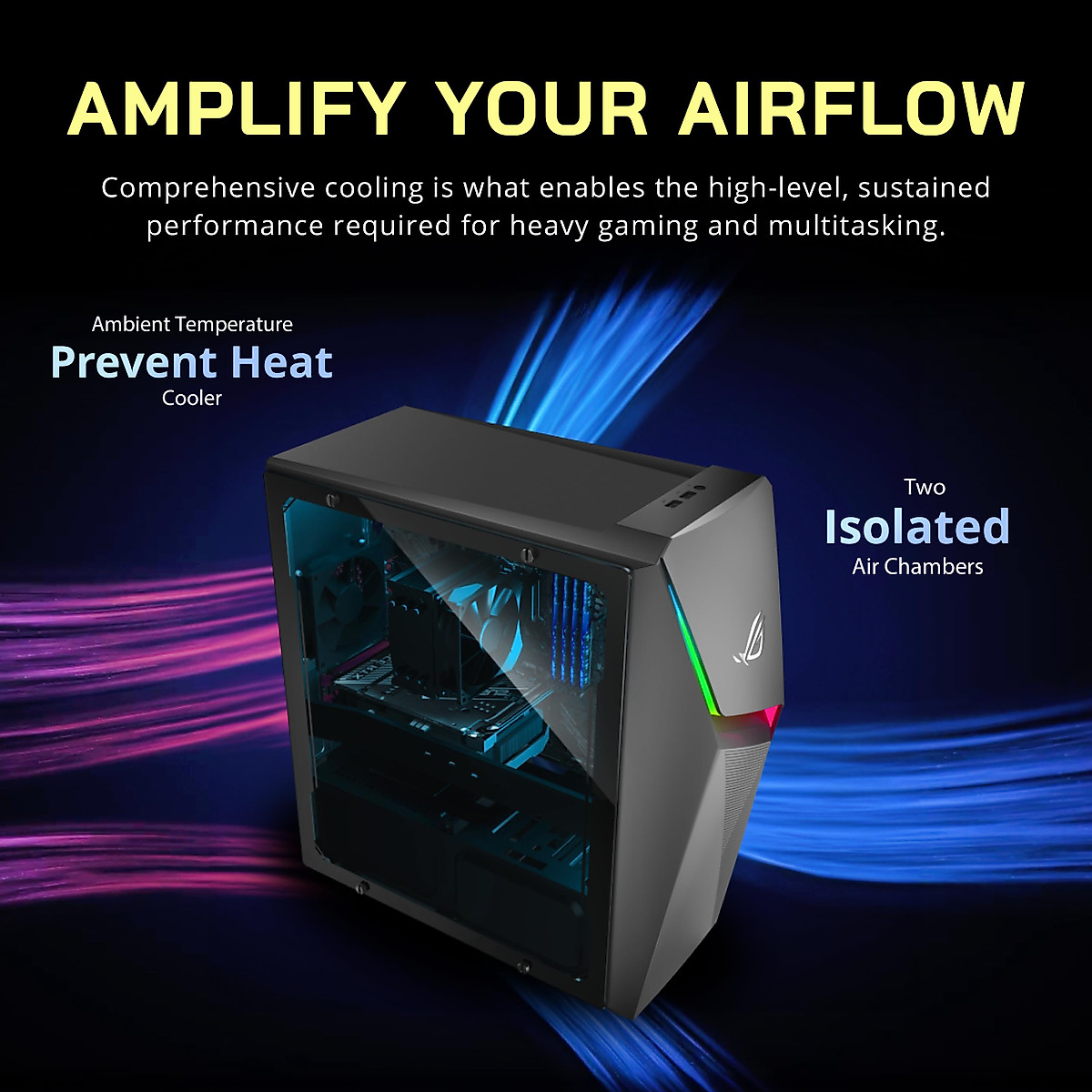 ASUS ROG Gaming Desktop, Intel Core i5-11400F Processor, 16GB DDR4 RAM, 512GB PCIe SSD, NVIDIA GeForce GTX 1660TI 6GB DDR6, WiFi 6, Win 11, Grey, 32GB Hotface USB Card