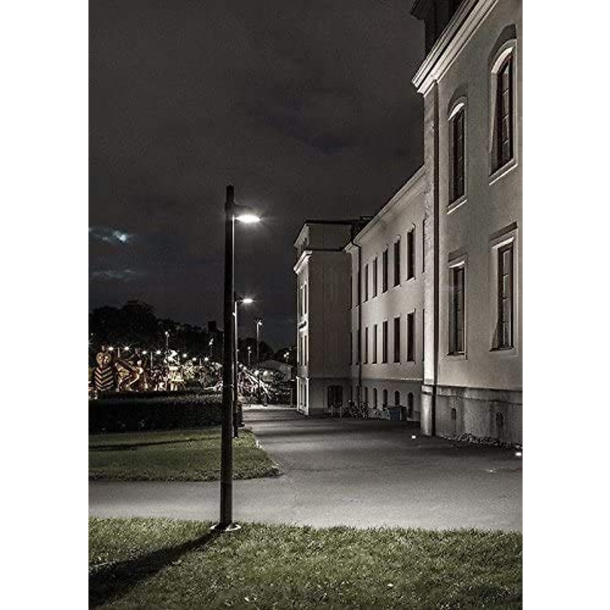 OSTEK LED Shoebox Area Corn Light Bulb 115W LED Retrofit Kits 5000K E39 Rotatable Mogul 16100LM LED Commercial Lighting - Post Street Light Security Lights Parking Light LED Paddle Bulb