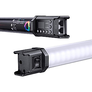 GODOX TL60 RGB Tube Light,CRI 96 TLCI 98,Color Temper 2700K~6500K,100% Brightness (LUX),39 FX Effects,2.4G Wireless,Support APP Control/DMX Control (2PCS)