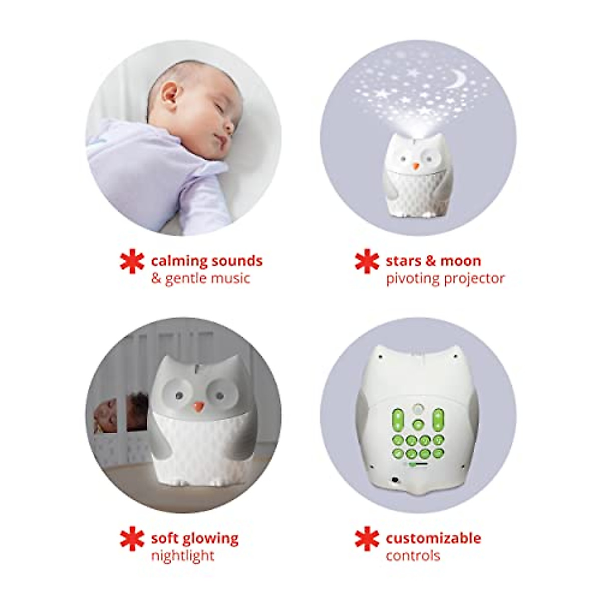 Skip Hop Baby Soother, Moonlight & Melodies, Owl