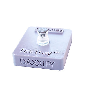 ToxTray Tower 3D Printed Spill-Resistant Vial Holder for Botox, Xeomin, Dysport, Jeuveau, Daxxify Space-Saving for MedSpa Professionals - Ideal Gift for Nurses, NPS & PAs - Saves Money (Daxxify)