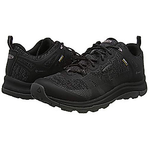 KEEN Women's Terradora 2 Waterproof Low Height Hiking Shoes, Black/Magnet, 8.5