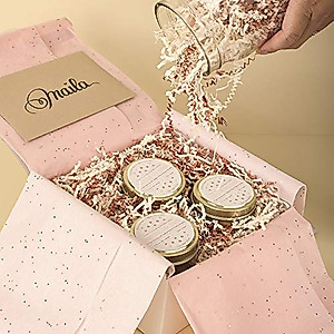 BonBon Paper Unicorn Rainbow Tissue Paper | 36 Sheets of Premium Unicorn Rainbow Tissue Paper for Gift Wrapping and Gift Bags | Beautiful White Bundle with Rainbow Glitter Accent | Size 20”x30”