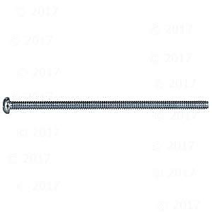 Hard-to-Find Fastener 014973236243 Combo Round Machine Screws, 6-32 x 3, Piece-100,Zinc