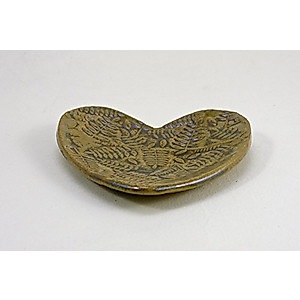 Ring dish teabag holder tealight spoon rest stoneware food safe lead free glaze