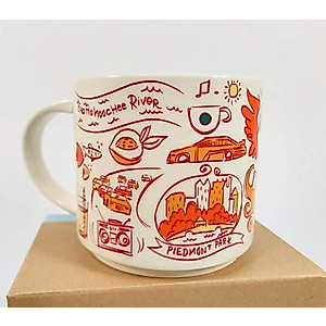 Starbucks Atlanta Coffee Mug Been There Series Across The Globe Collection