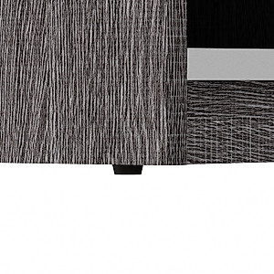 Bestar Cielo Closet Organizer, 20-inch Bark Gray and White Wardrobe for Bedroom, Mudroom, Entryway, or Kitchen Pantry