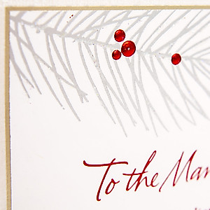 Hallmark Christmas Romantic Card for Husband or Boyfriend (Love of My Life Forever) (0599XXH2085)