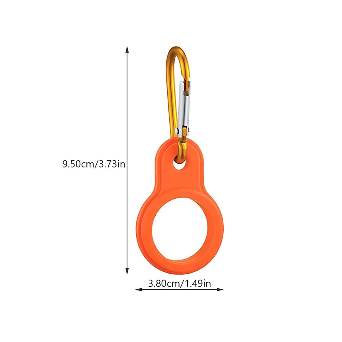 Didiseaon 16pcs Water Bottle Buckle Hanging Travel Silicone Bottle