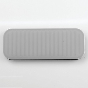 iDesign Lineo Kitchen Sponges, Scrubbers, and Soap, Sink Tray-Set of 2