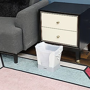 YCOCO Plastic Small Trash Can Wastebasket