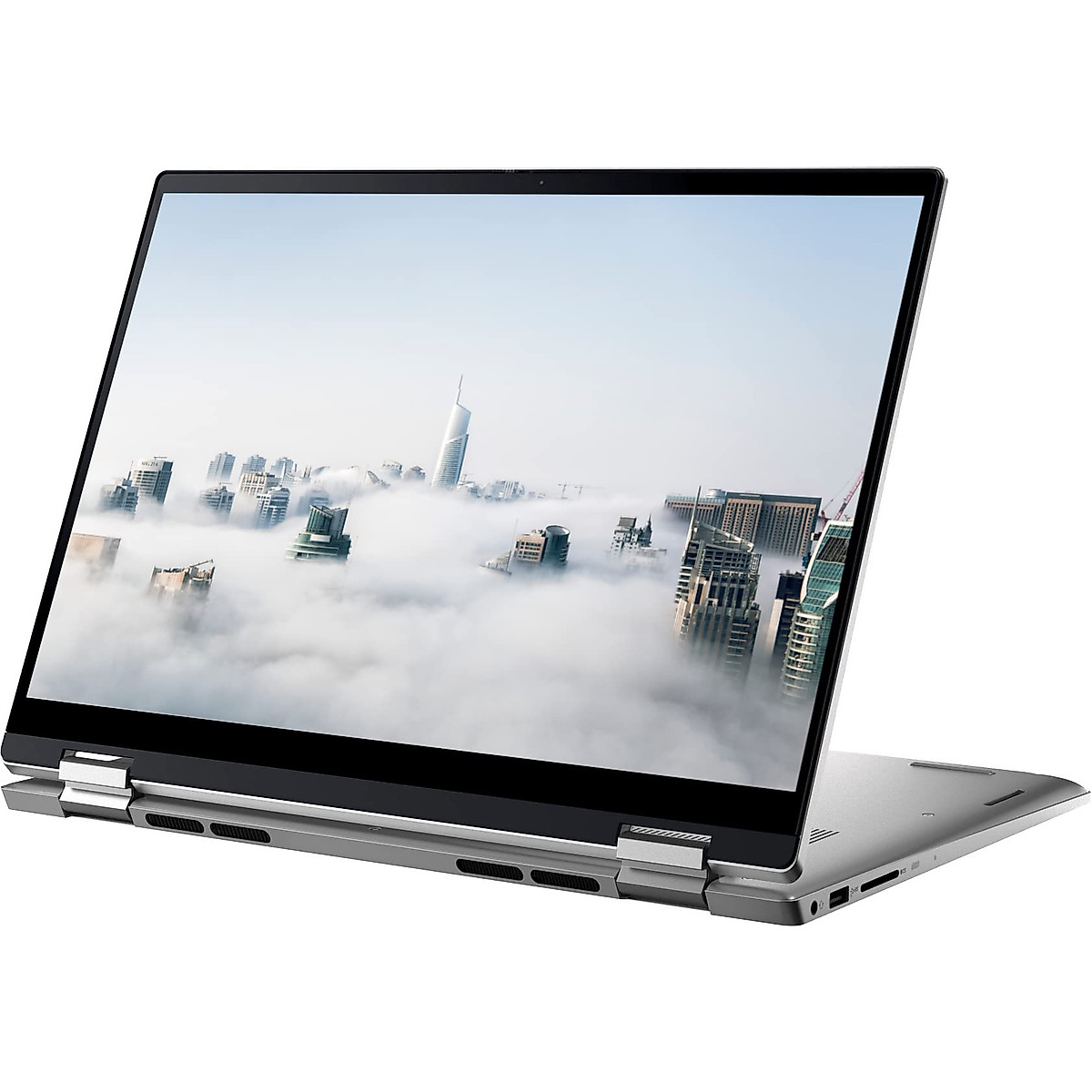 Newest Dell Inspiron 2-in-1 Laptop, 14.0'' FHD+ Touch Display, Intel Core i7-1255U Processor, 32GB RAM, 1TB PCIe SSD, Webcam, HDMI, Backlit KB, FP Reader, Wi-Fi 6, Windows 11 Home Silver