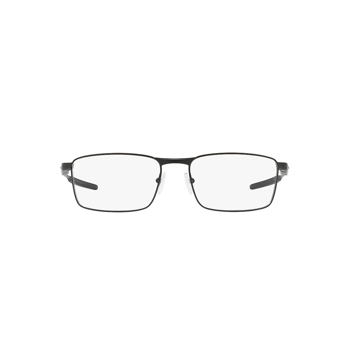 Oakley Men's Ox3227 Fuller Rectangular Prescription Eyeglass Frames, Satin Black/Demo Lens, 57 mm