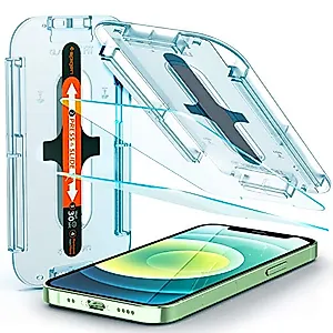 Spigen Tempered Glass Screen Protector [GlasTR EZ FIT] designed for iPhone 12 Mini (2020) [5.4 inch] [Case Friendly] - 2 Pack