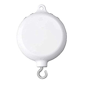 HLEEDUO Baby Crib Mobile Motor，Battery-Operated Baby Mobile Music Box with Download Function，Baby Music Box Spinner Connect Your Phone via Bluetooth,Crib Mobile Motor