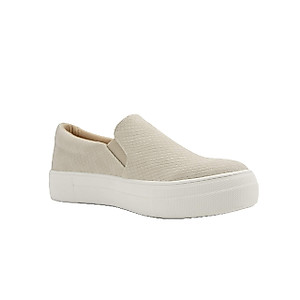 Soda TOPSHOE ave- Hike Platform Slip- On Sneaker w/Cushion Foam (L-Stone Cobra, Numeric_7_Point_5)