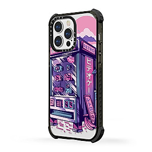 CASETiFY Ultra Impact Case for iPhone 13 Pro - Retro Vending Machine - Clear Black