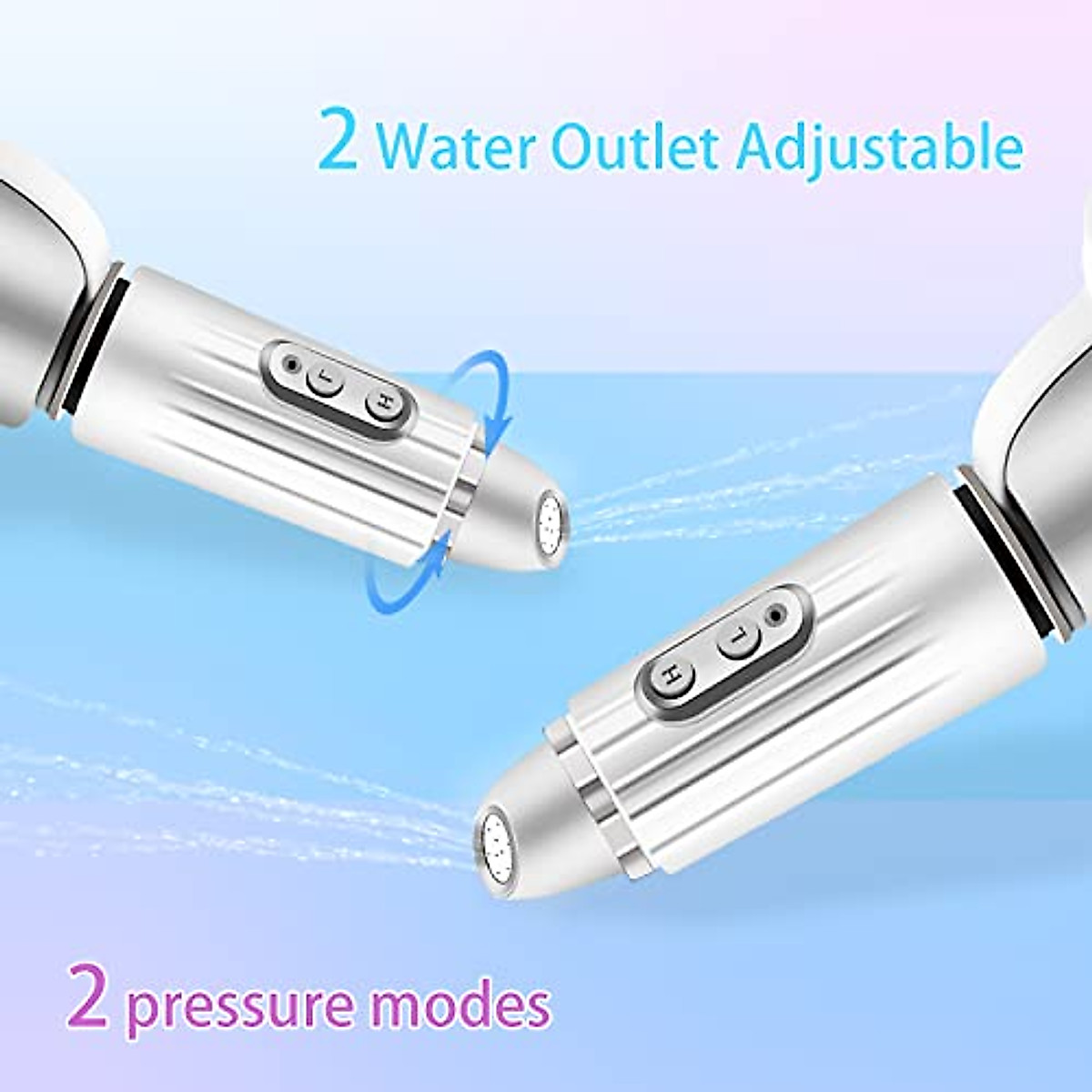 Portable Bidet - LLest Electric Rechargeable Mini Handheld Travel Bidet Sprayer with Travel Bag and USB Cable for Personal Hygiene Cleaning | Women and Men | Baby & Postpartum Essentials(Grey)