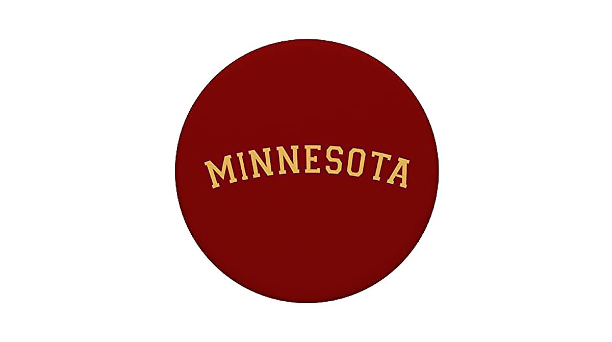 Minnesota USA Patriotic Birthday School University Gift PopSockets ...