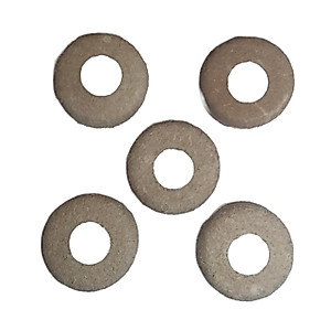 Five (5) Hand Made Leather Pump Cups fits Coleman lanterns and stoves