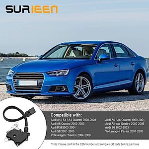 SURIEEN Transmission Range Sensor Multi-Function Neutral Safety Switch 9 Pins Replacement for Audi VW Passat A4 A6 A8 Replaces 01V919821B