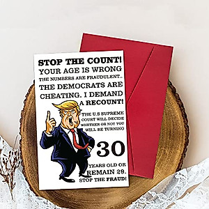 Funny 30th Birthday Card, Hilarious 30 Years Old Birthday Card Gift for Friends, Dad, Mom, Husband, Wife, Brother, Sister